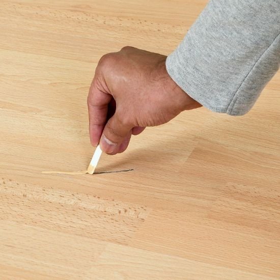 How to Repair Scratches on Luxury Vinyl Flooring?